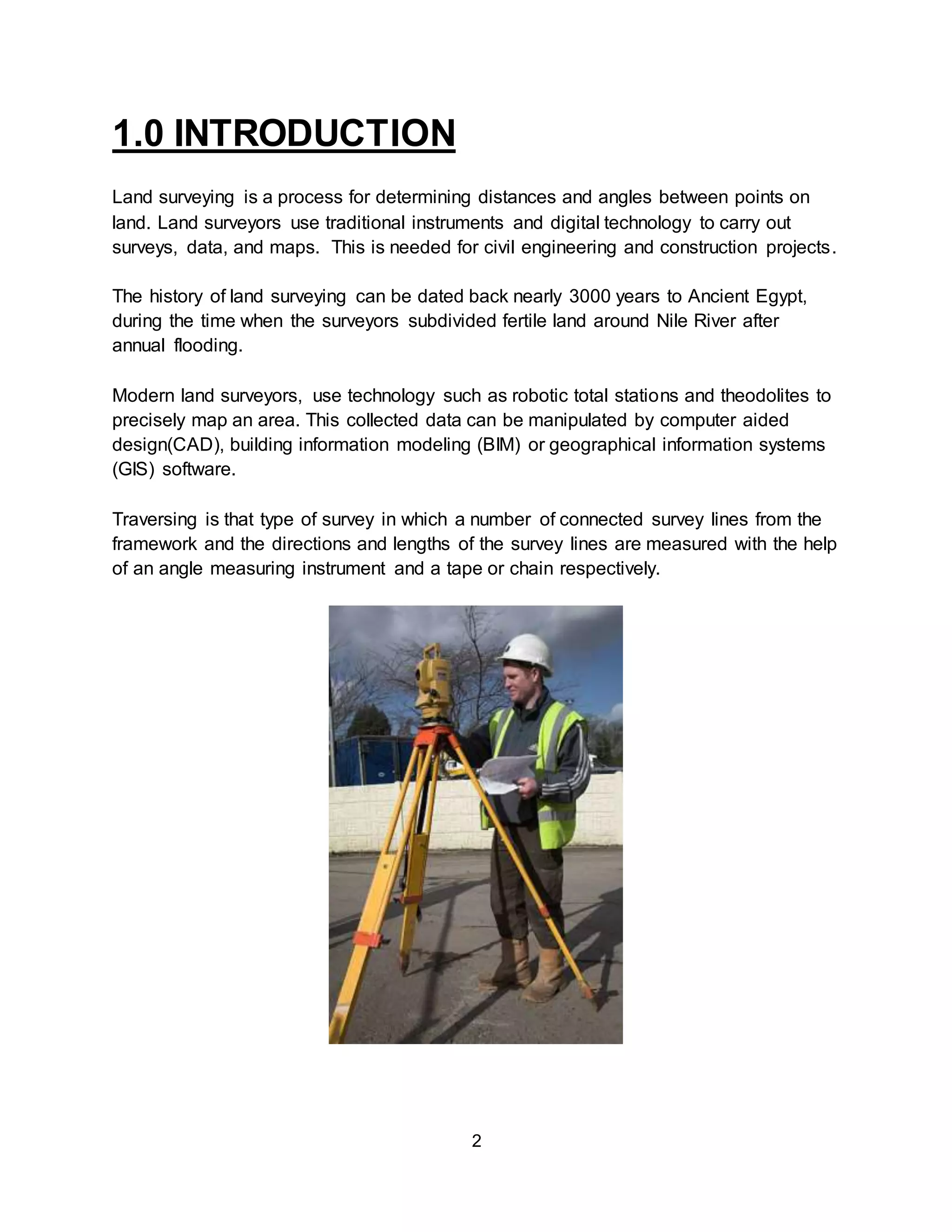 Site surveying assignment | DOCX