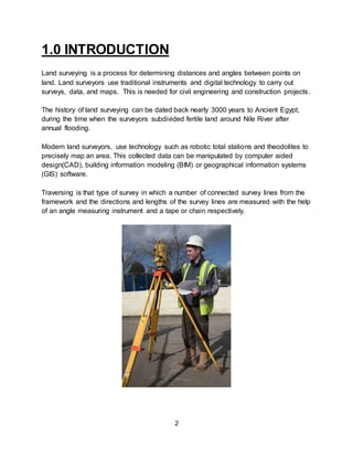 Site surveying assignment | DOCX