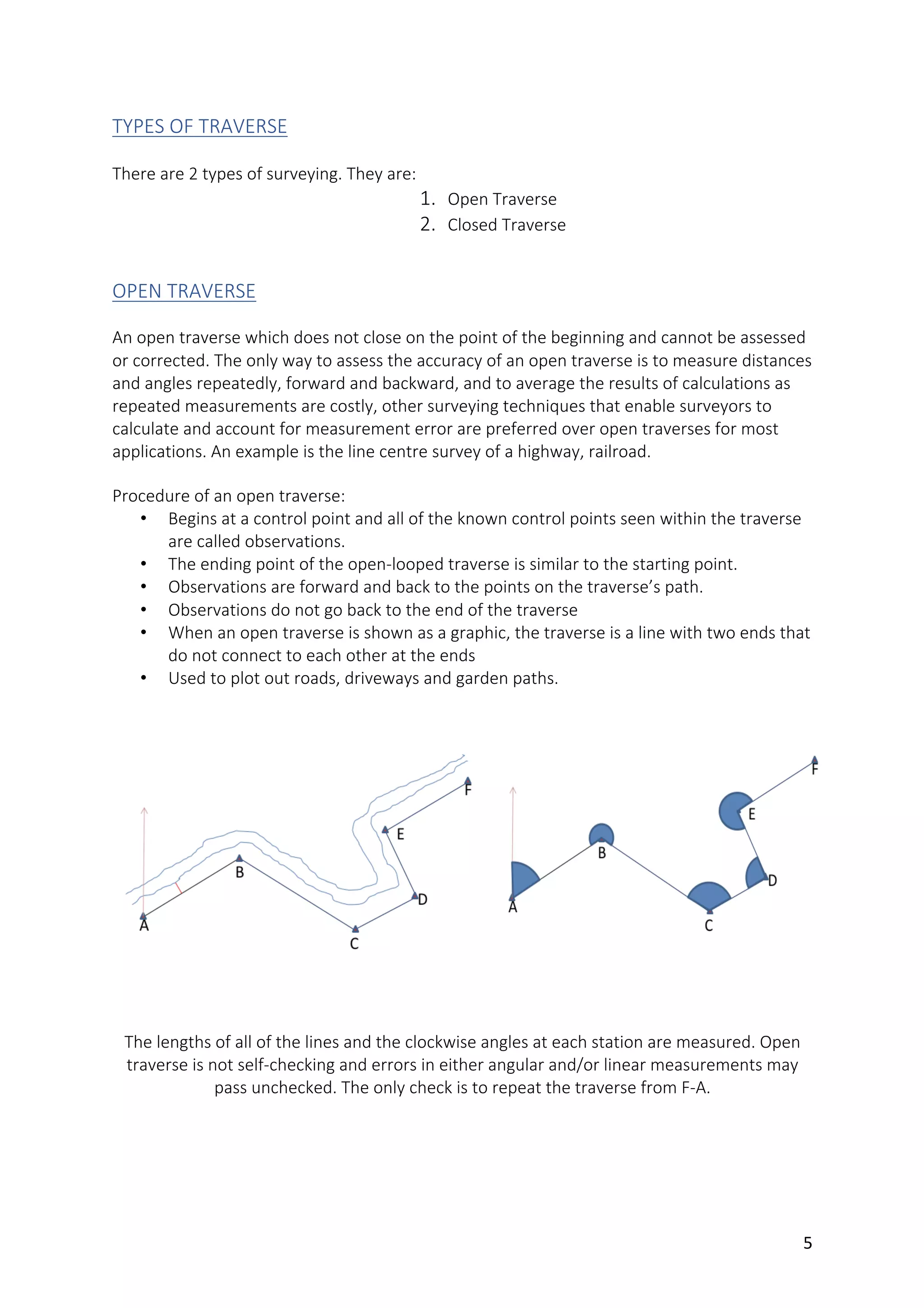 Site surveying report (theodolite) | PDF