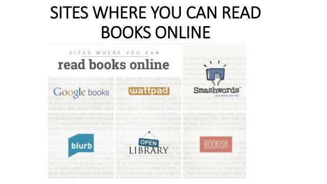 SITES WHERE YOU CAN READ BOOKS ONLINE