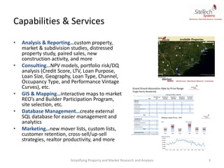 Site Tech Systems Overview Q410 | PDF | Real Estate Industry | Industries