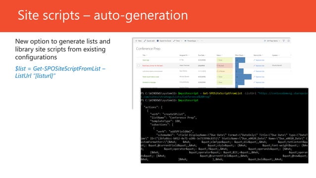 O365Con18 - Site Templates, Site Life Cycle Management and Modern ...