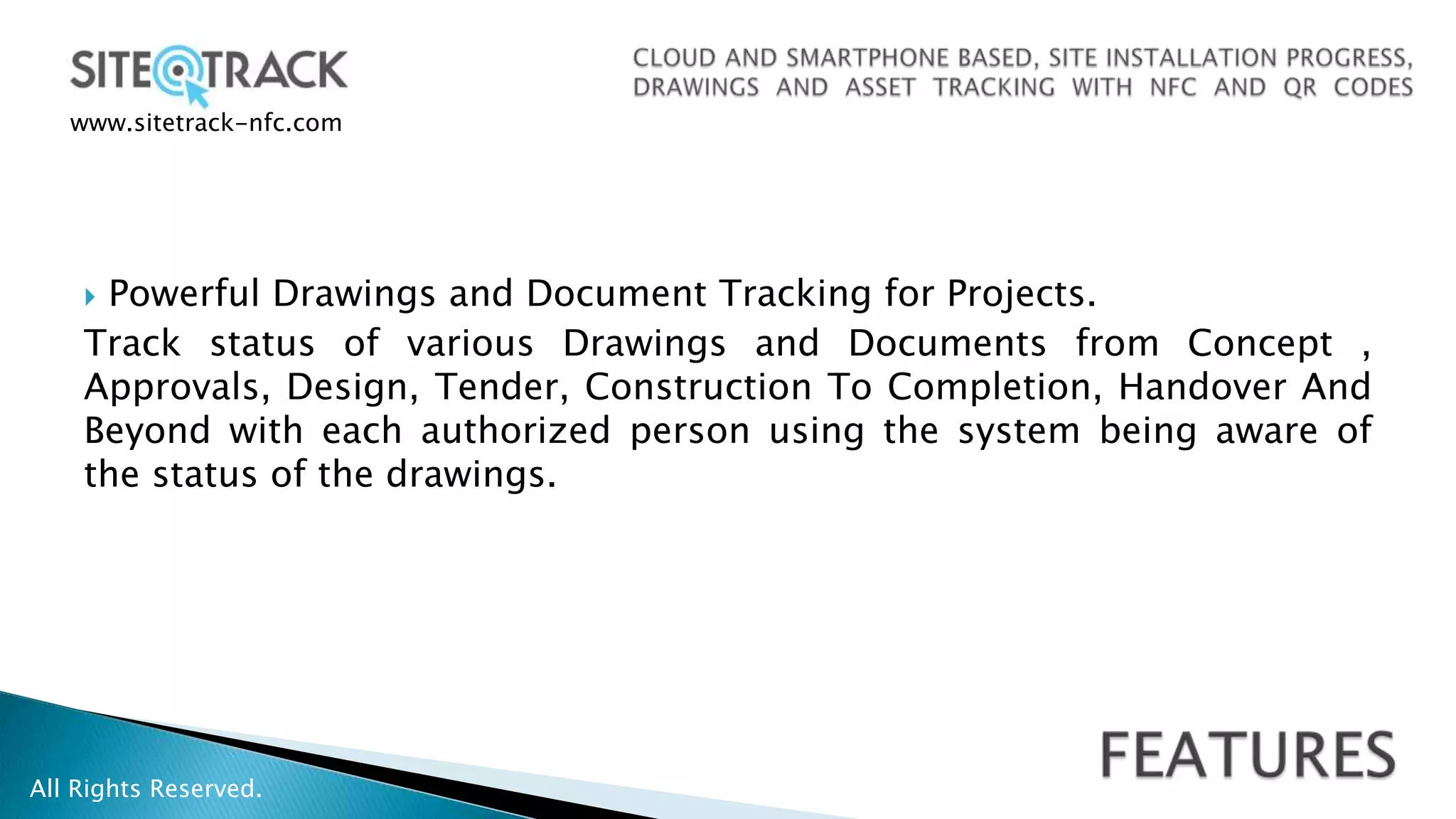 Site track - Innovative Construction Site and Drawings Tracking method ...
