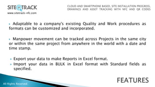 Site track - Innovative Construction Site and Drawings Tracking method ...