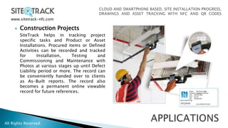 Site track - Innovative Construction Site and Drawings Tracking method ...