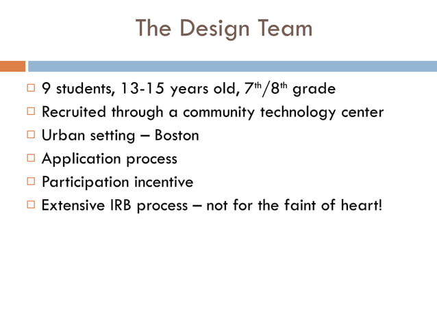 Youth-Centered Design Methodology | PPT Youth-Centered Design Methodology | PPT