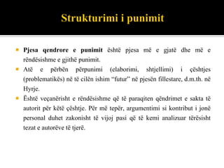 Si të hartojmë një punim seminarikë | PDF