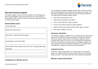 SITHCCC013 Student Logbook.docx