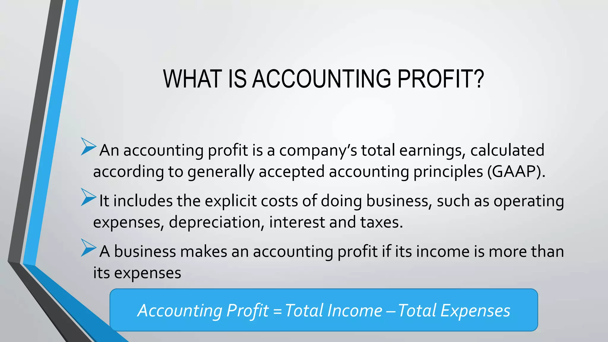 ECONOMIC AND ACCOUNTING PROFIT | PPTX