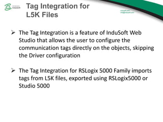 InduSoft Web Studio Driver Overview – SITIA and ABCIP | PPTX