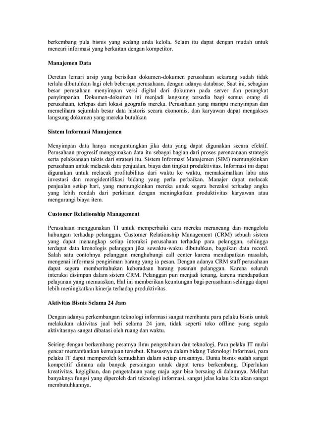 IMPLEMENTASI TELEKOMUNIKASI, INTERNET DAN TEKNOLOGI NIRKABEL | PDF