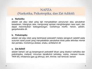 NAPZA | PPTX