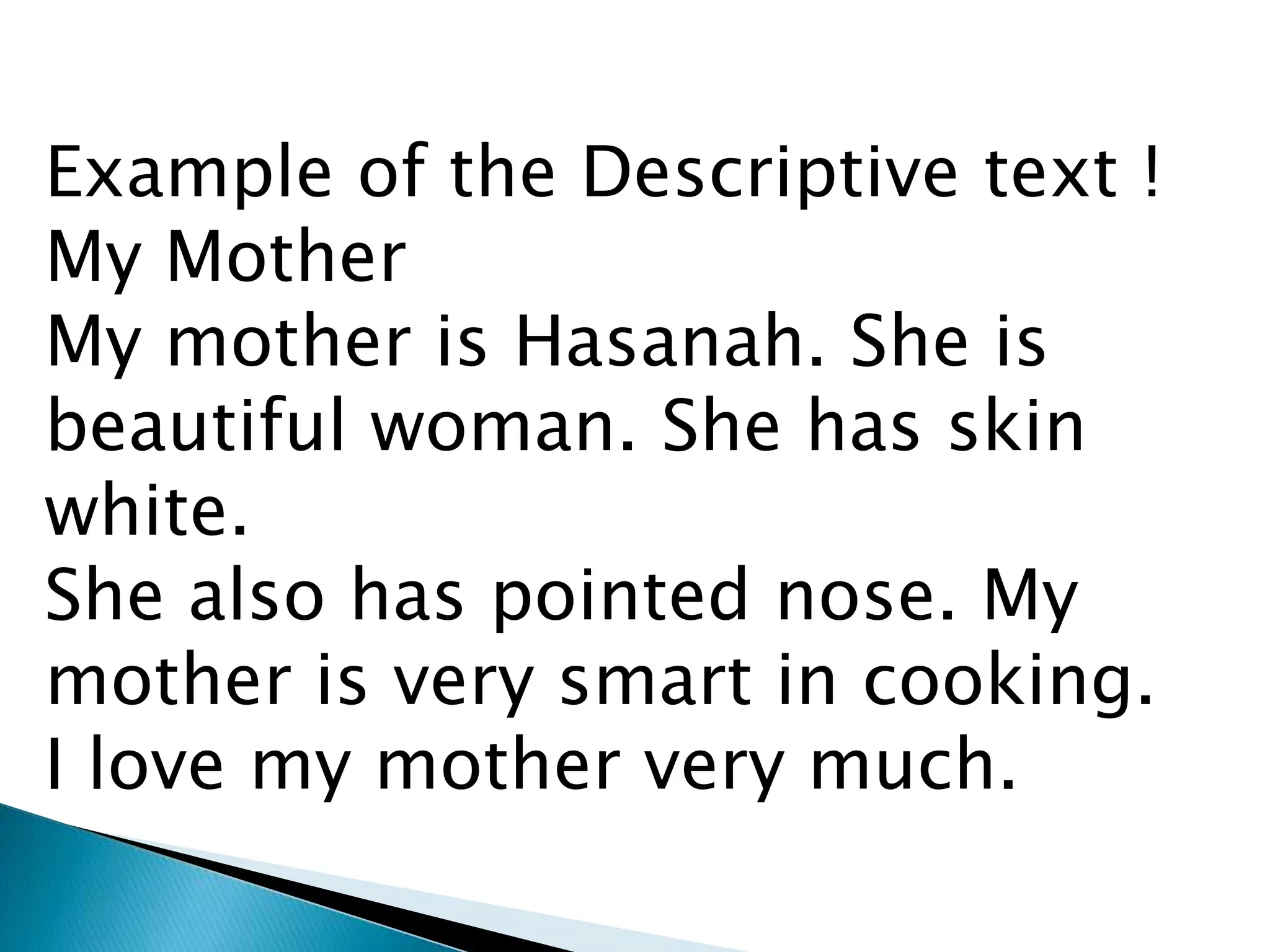 Power Point Descriptive Text | PPTX | Genealogy and Ancestry | Hobbies ...