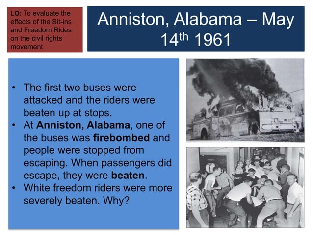 Sit-Ins & Freedom Riders | PPT