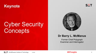 Barry L. McManus - Cyber security concepts | PPTX