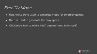 Data Games, and Data Stories | PPTX