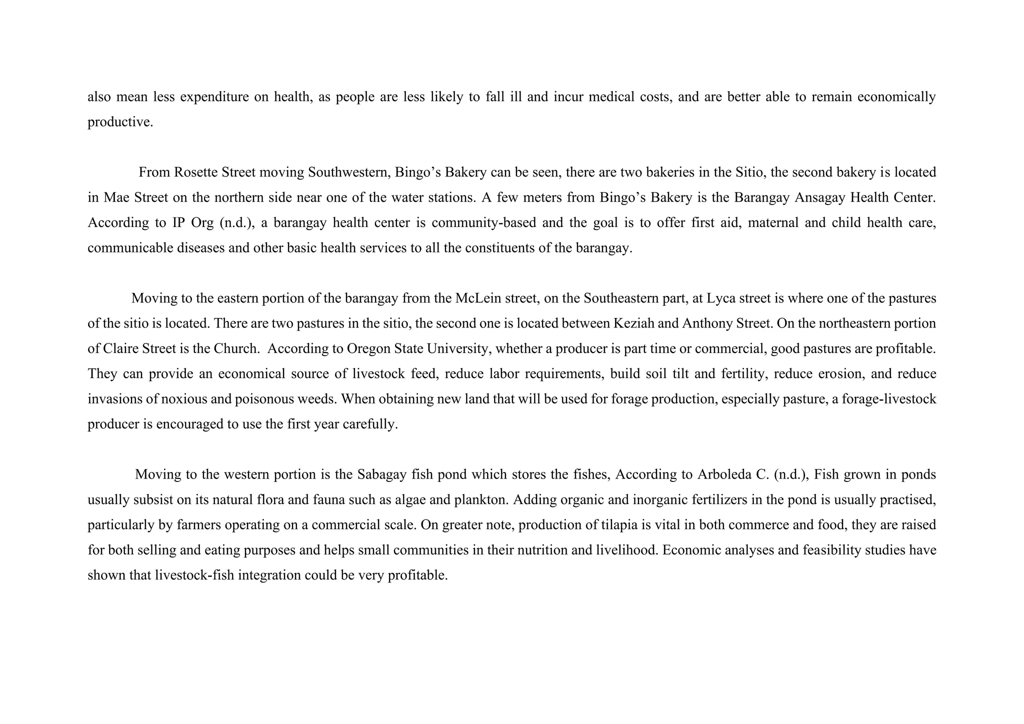 Sitio spot map with analysis | PDF