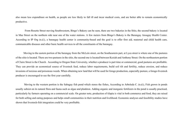 Sitio spot map with analysis | PDF