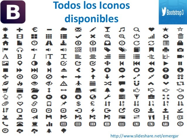 Iconos de bootstrap Iconos de bootstrap