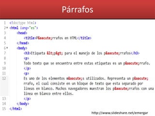Sitio web (html) ejemplos 02 | PDF