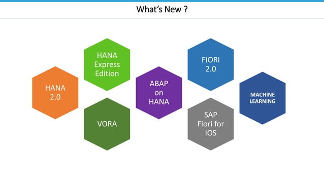 SITIST 2016 Dev - What's new at SAP | PPT