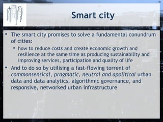 The Real-Time City? Data-driven, networked urbanism and the production ...