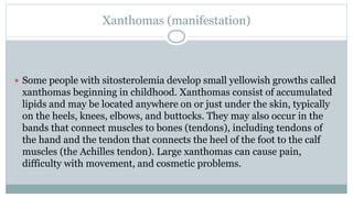Sitosterolemia | PDF