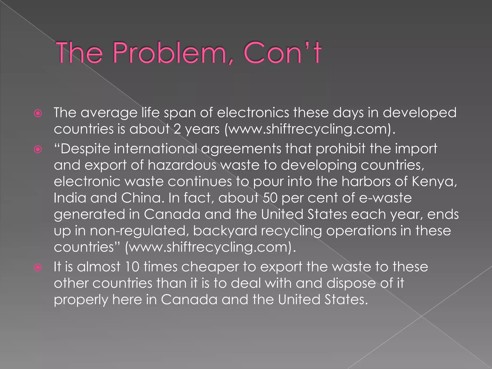 Sit presentation | PPTX | Environmental Services Industry | Industries
