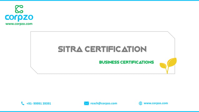 SITRA stands for South India Textile Research Association | PPT