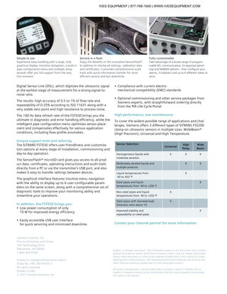 SITRANS FS230 Ultrasonic Flow Measurement | PDF