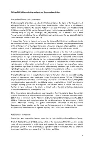 Report on Girl Children: A Rapid Assessment of their Situation | PDF