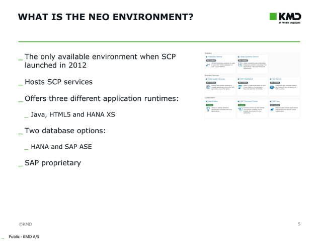 The environments of SAP Cloud Platform | PPT