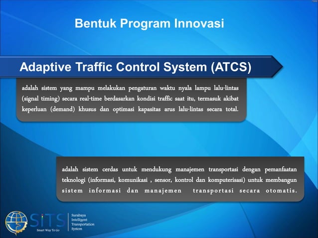 ATCS ~ SITS (Surabaya Intelligent Transport System) | PDF