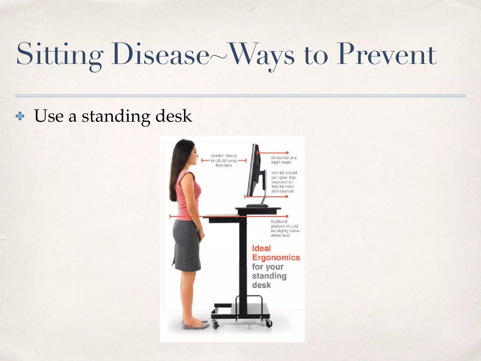 Sitting Disease | PDF