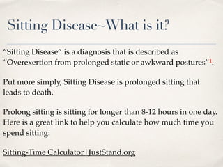 Sitting Disease | PDF