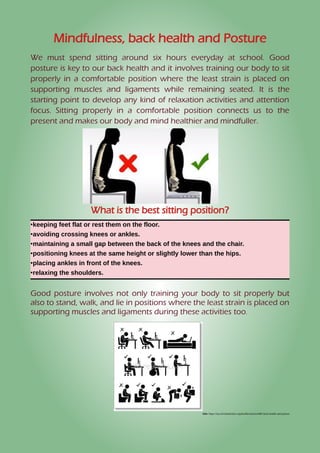 Sitting posture | PDF
