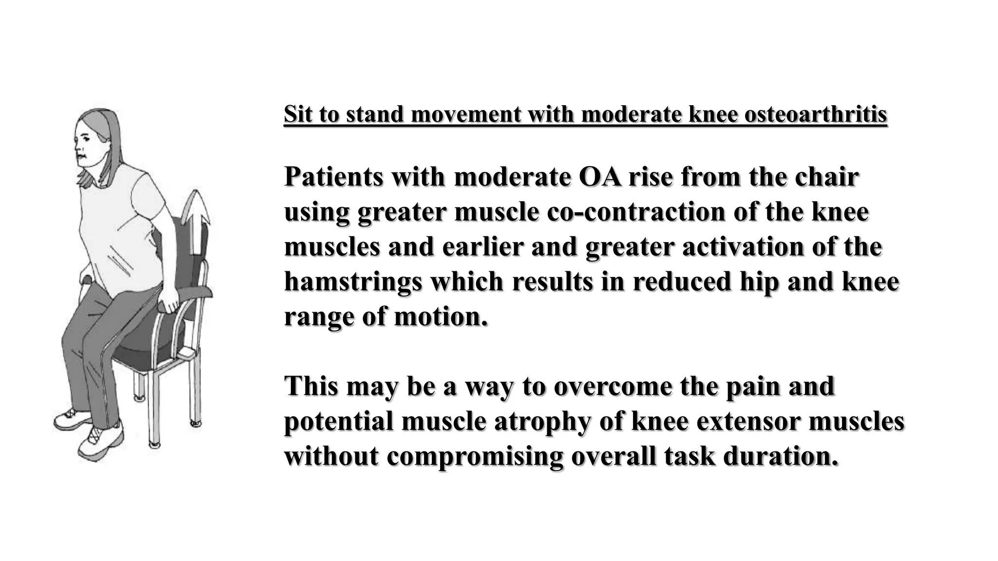 Sitting to Standing Mechanism and Osteoarthritis | PPTX