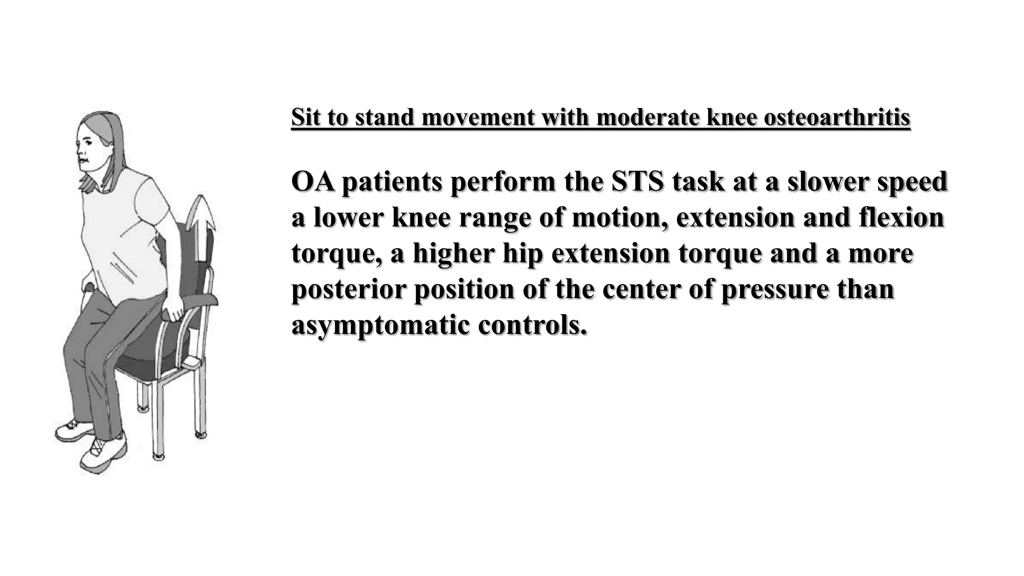 Sitting to Standing Mechanism and Osteoarthritis | PPTX