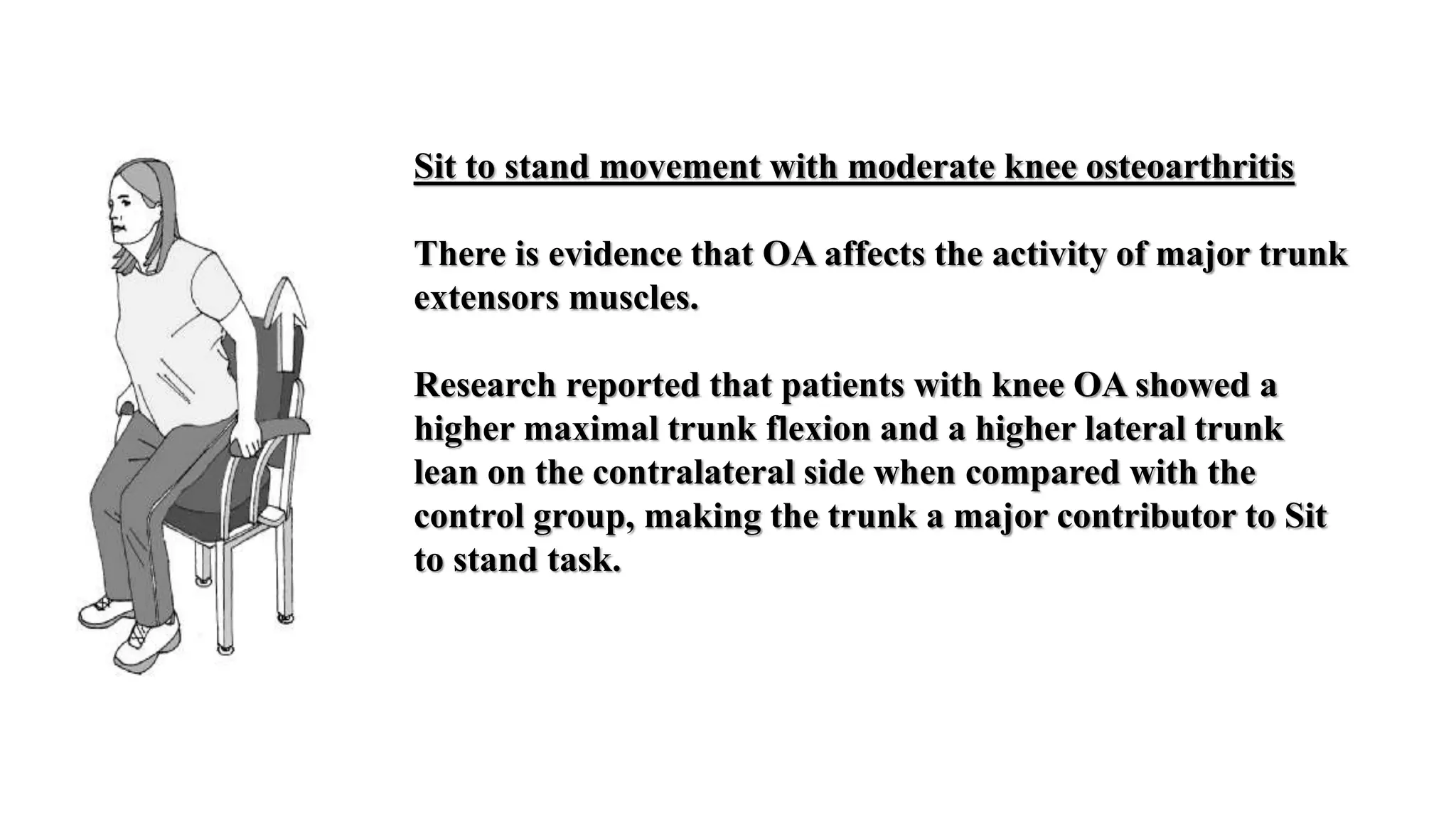 Sitting to Standing Mechanism and Osteoarthritis | PPTX