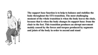 Sitting to Standing Mechanism and Osteoarthritis | PPTX