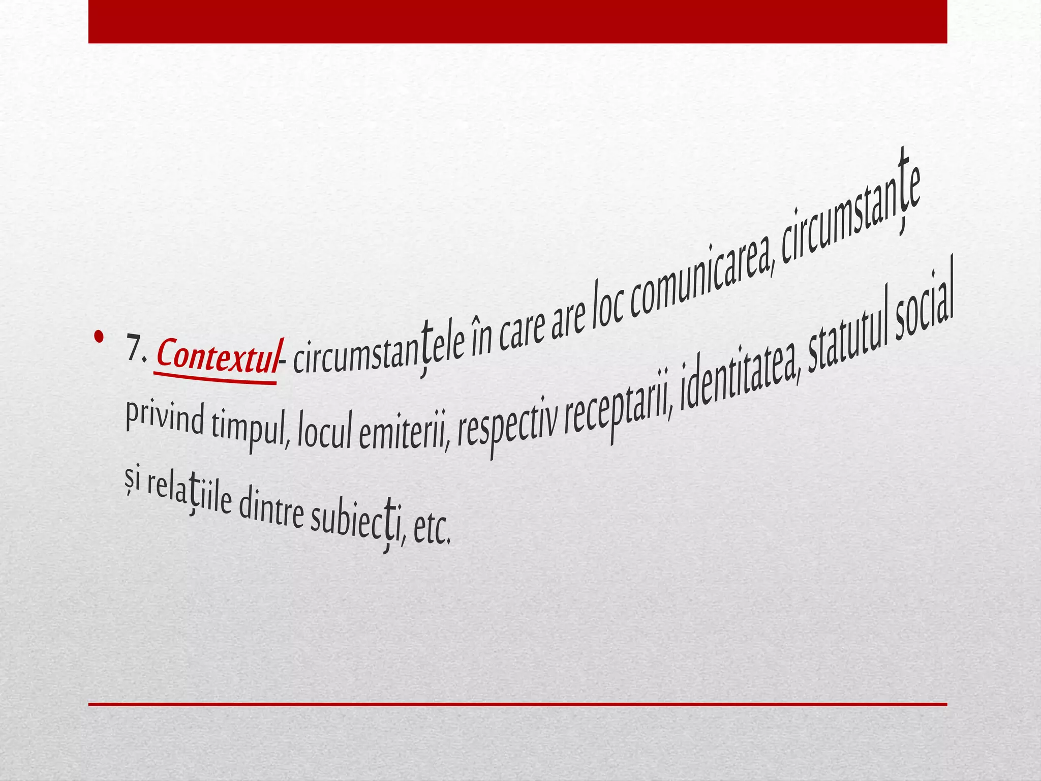 Situatia de comunicare | PPTX
