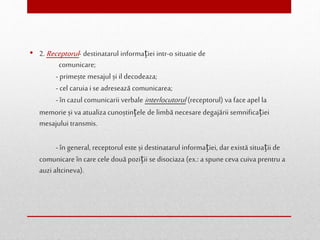 Situatia de comunicare | PPTX