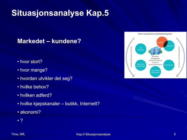Situasjonsanalyse - SWOT ny 2014 | PPT