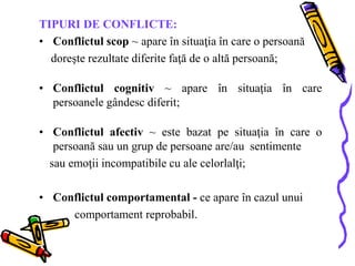 Situatii conflictuale | PPTX