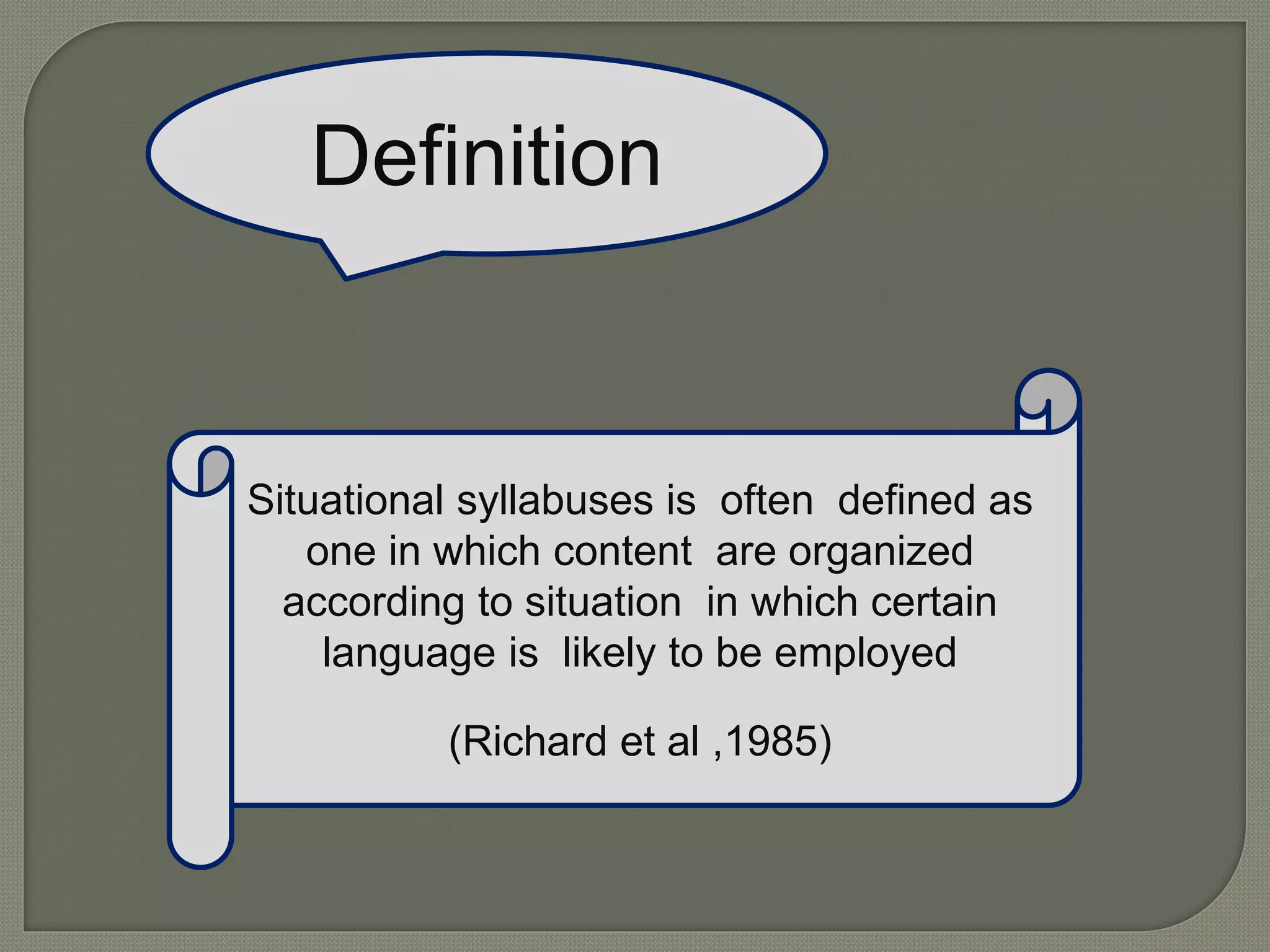 Situational approach of learning | PPTX