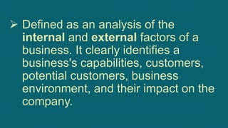 Situational analysis-powerpoint | PPTX