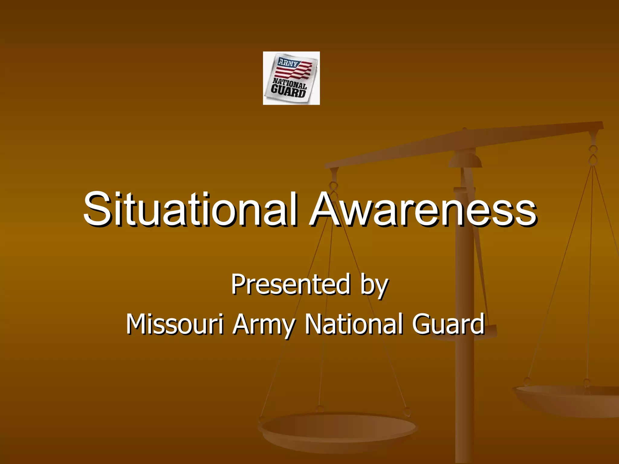 Situational Awareness | PPT