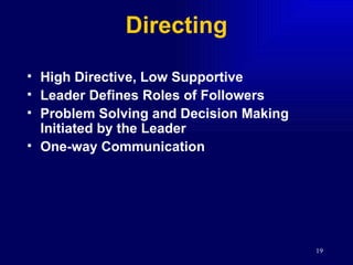 Situational Leadership | PPS
