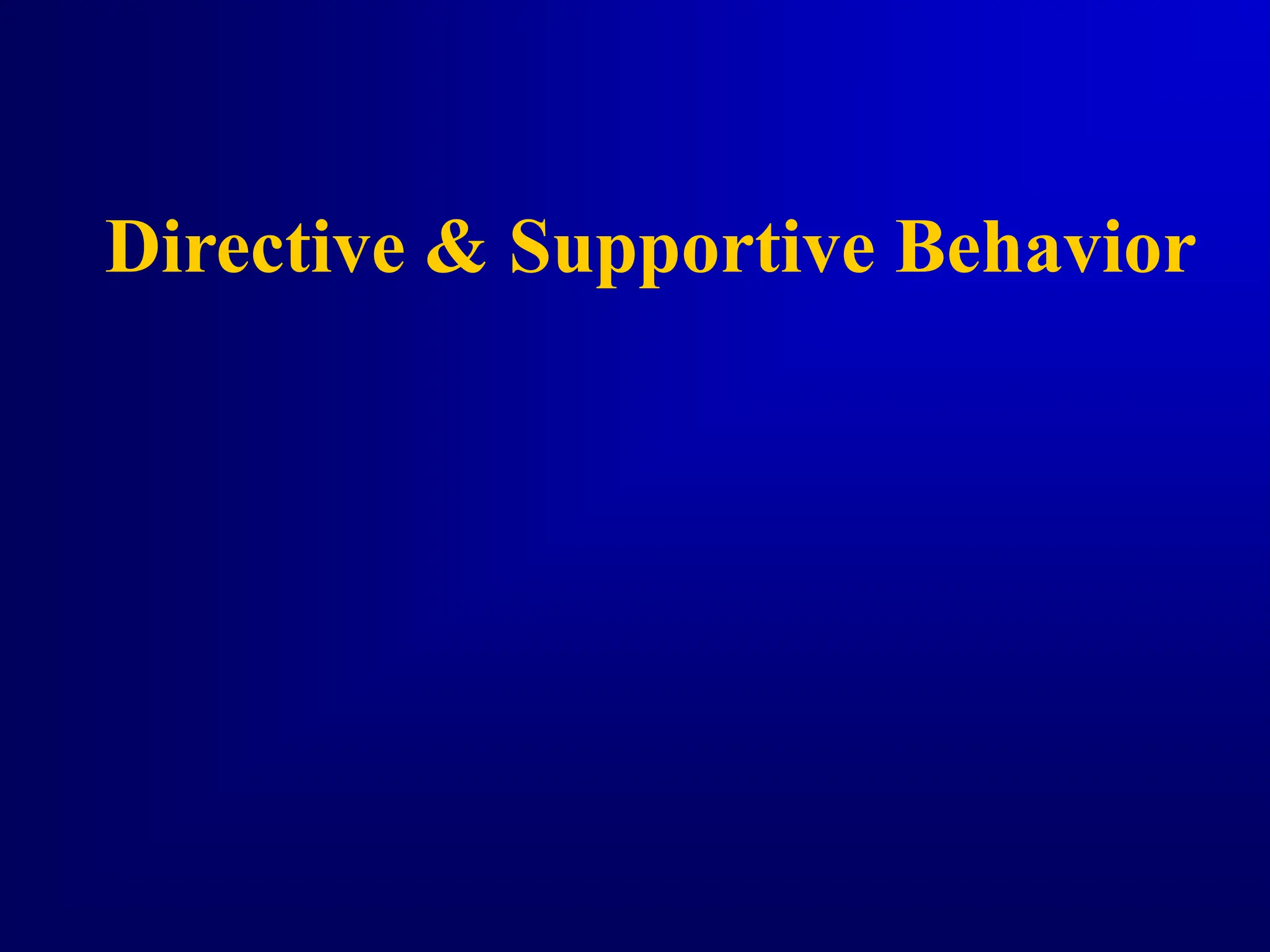 developing situational leadership skill | PPT