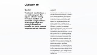 Situational Questions for Team Leader Interviews in BPO with Sample ...